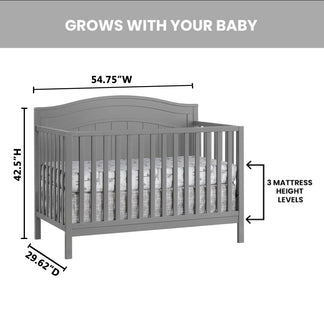 Nolan 4-in-1 Convertible Crib | Oxford Baby – Oxford Baby and Kids