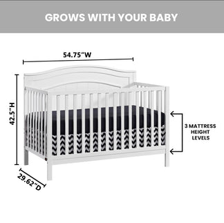Nolan 4-in-1 Convertible Crib | Oxford Baby – Oxford Baby and Kids